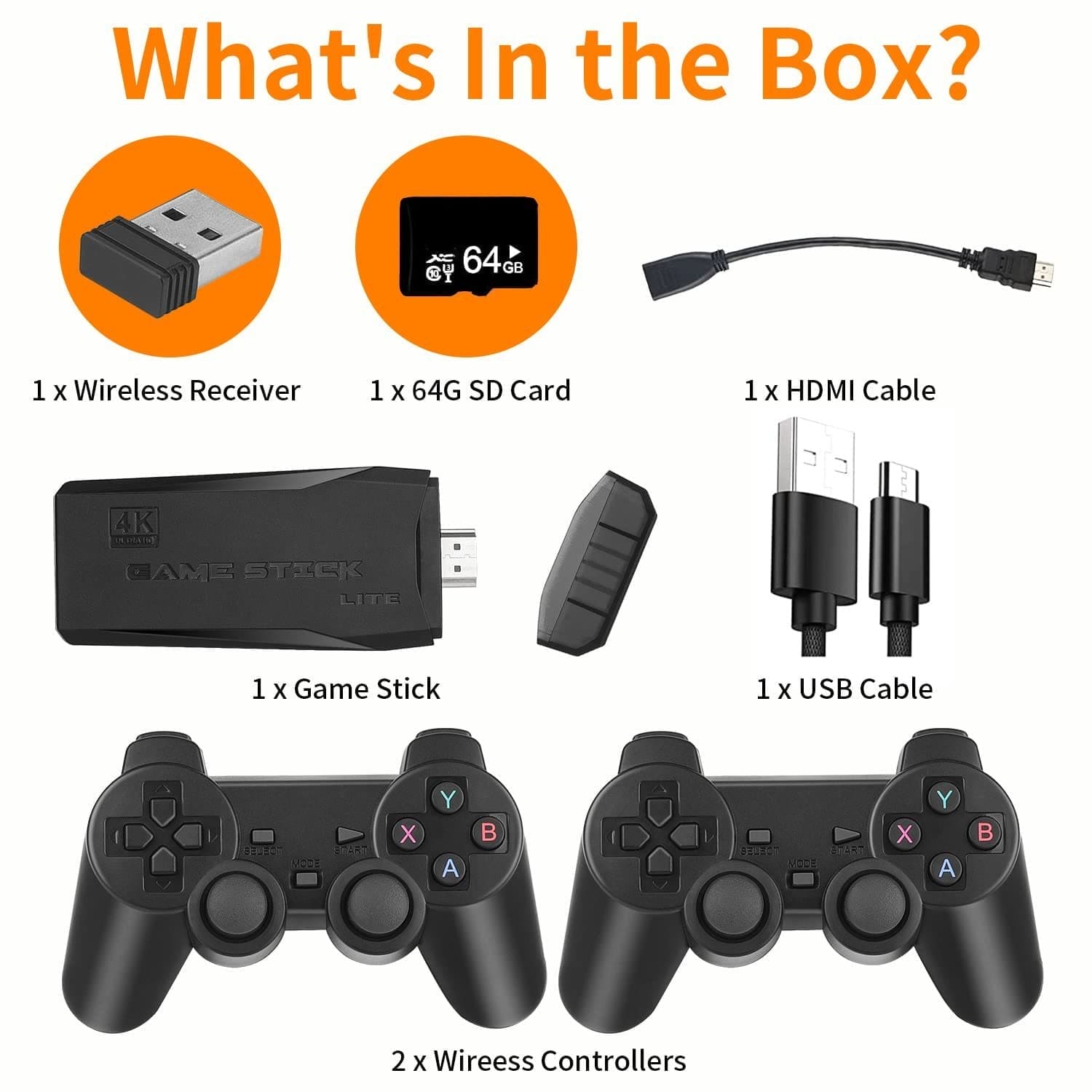 4K Retro Game Console – NewSpark