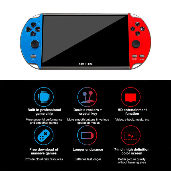X7-X12 Handheld Game Console – NewSpark